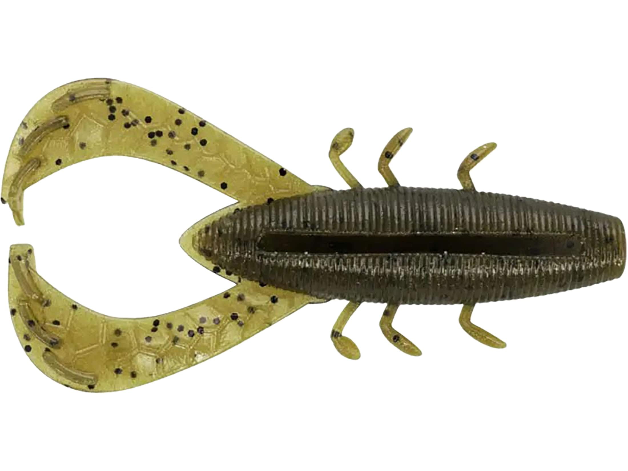 Yamamoto Nuki Bug 3.5" Creature Green Pumpkin Black Flake - Walmart.com