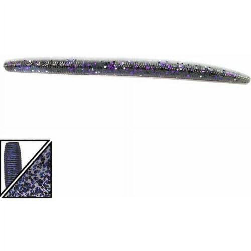 Yamamoto Senko 4'' Smoke w/Blk & Purple 10pk - Walmart.com