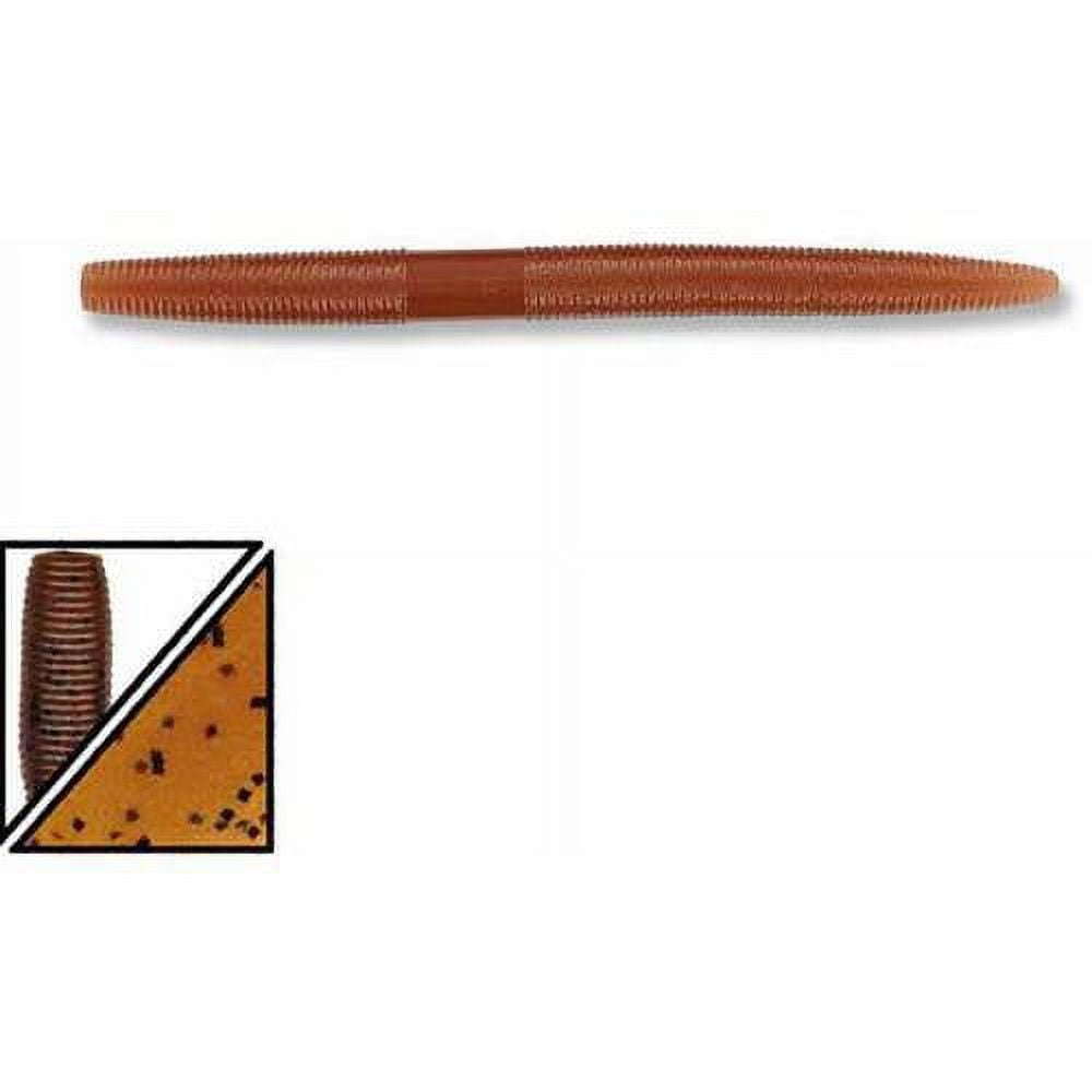 Yamamoto Senko 5'' Pumpkin w/Large Black 10pk - Walmart.com