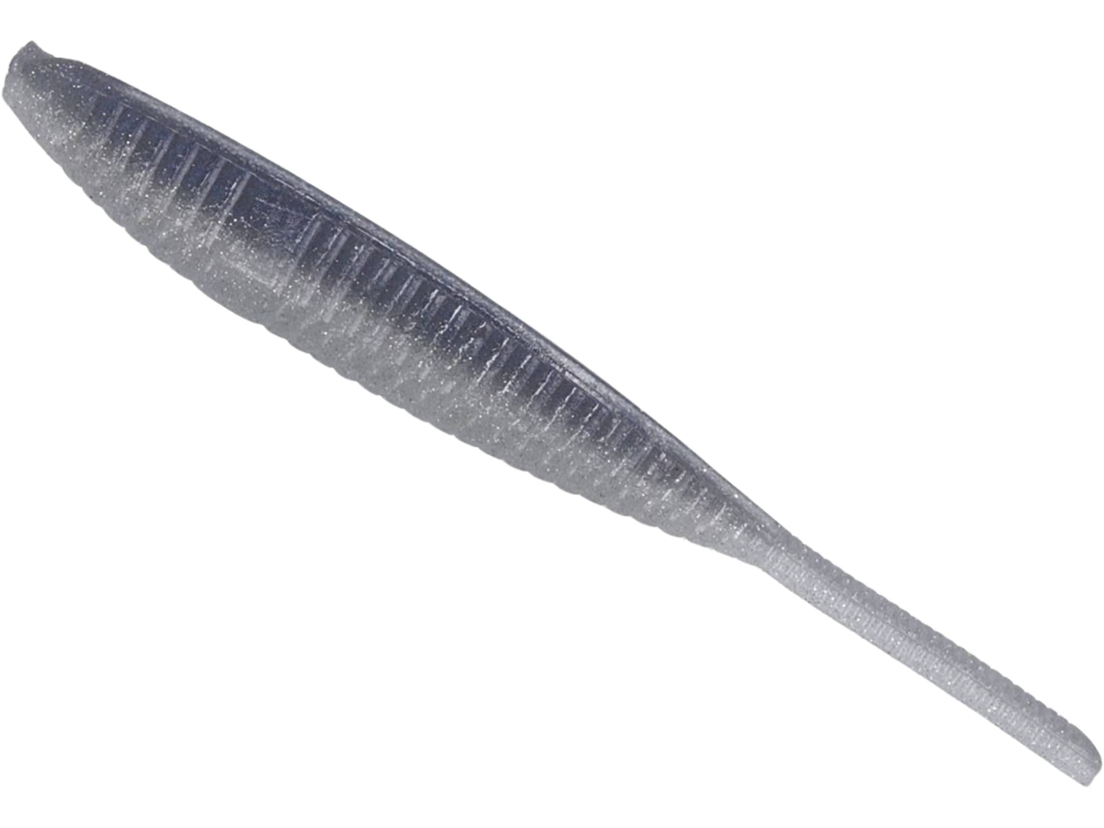 Yamamoto Shad Shape Worm 4'' Pro Blue 10pk - Walmart.com