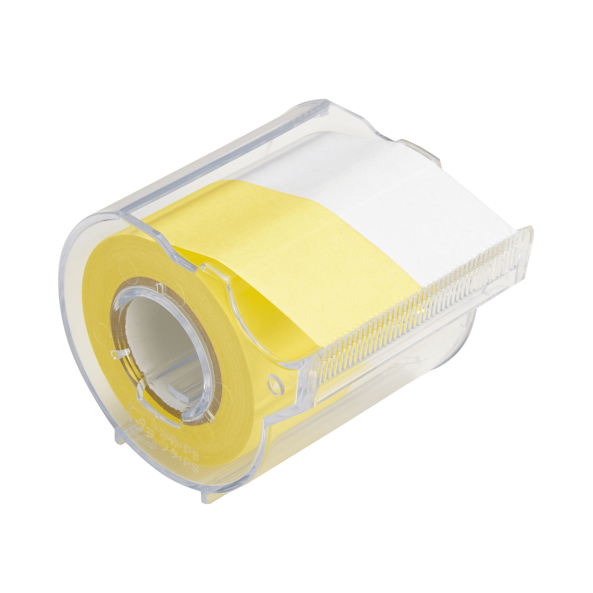 Yamato Memoc Sticky Note Twin Roll Dispenser: 1 in. x 33 ft. (Yellow ...
