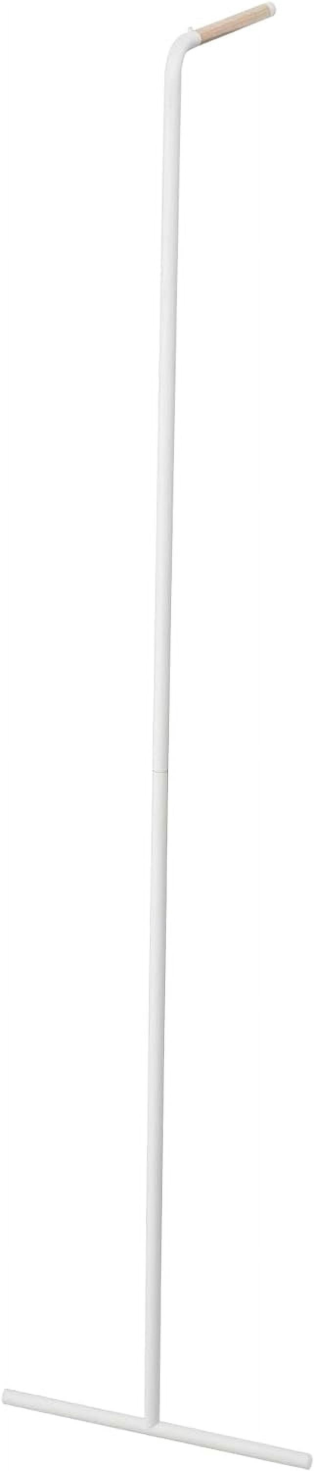 Yamazaki Home Leaning Slim Coat Hanger Clothes Rack, Space Saving Steel ...