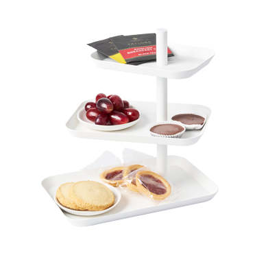 3-tiers Bamboo Ladder Serving trays and stand - Walmart.com