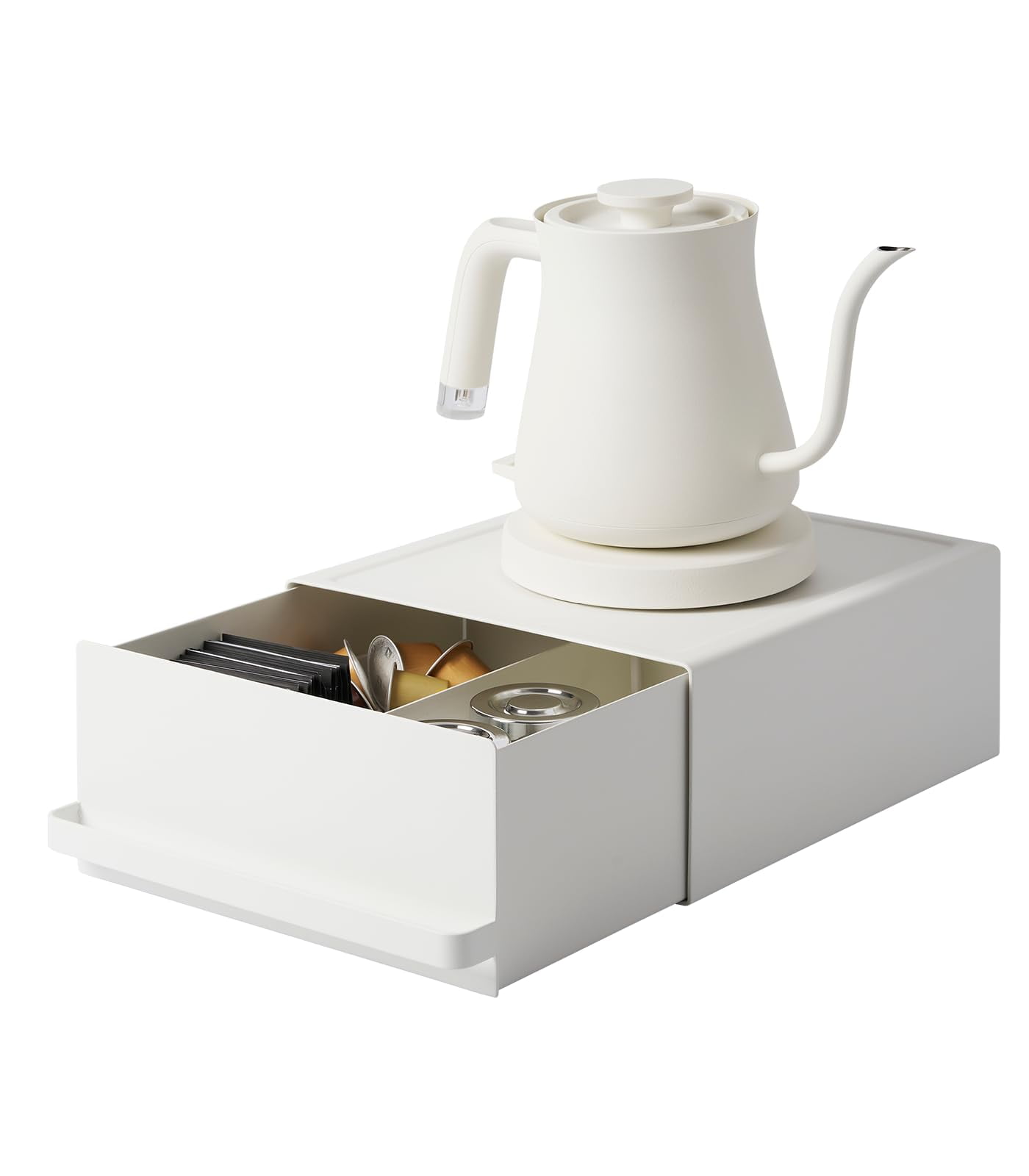 Yamazaki Home Tower Kitchen Appliance Rack With Drawers - Space-Saving ...