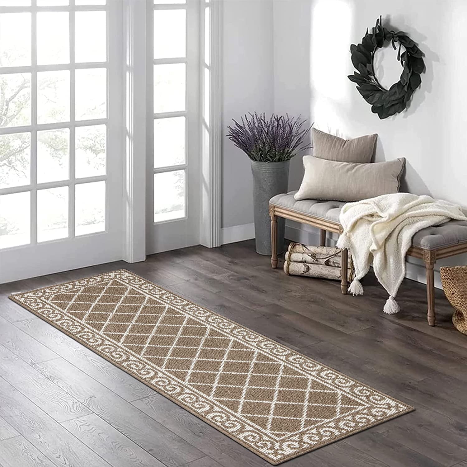 Yamaziot 1.7'x5' Hallway Runner Rug Washable Kitchen Floor Runners for ...