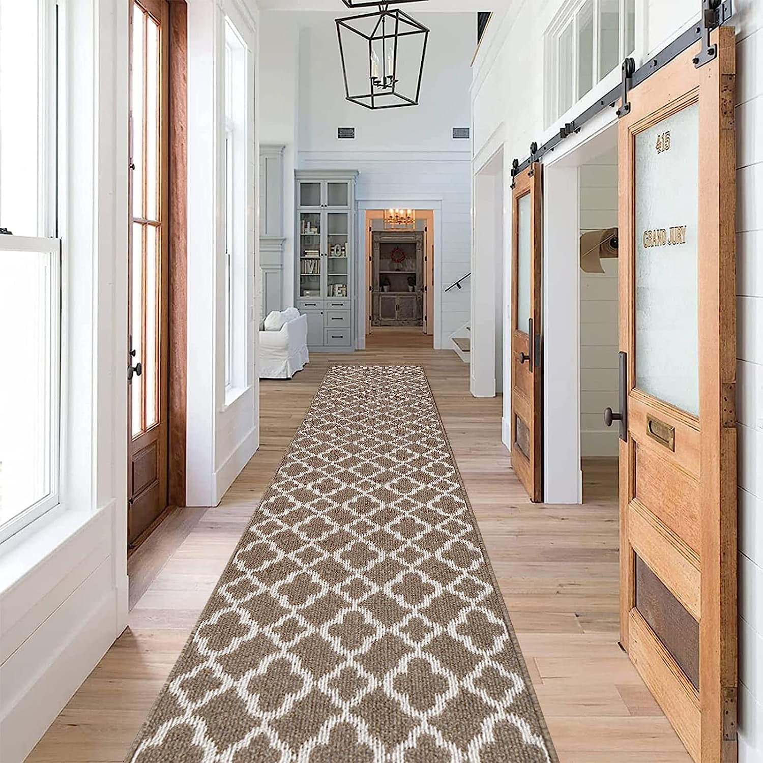 Yamaziot 2'x10' Runner Rug, Extra Long Farmhouse Kitchen Laundry Room ...