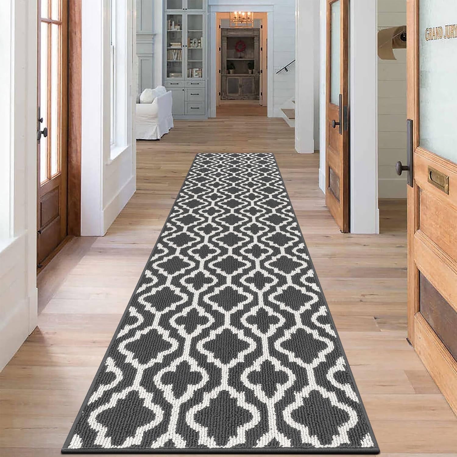 Yamaziot 2'x10' Runner Rugs for Hallway, Indoor Door Mat Low Profile ...