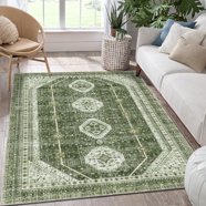 VK·LIVING Area Rugs Machine Washble Rug 4'x 6' Modern Decor Rug Thin ...