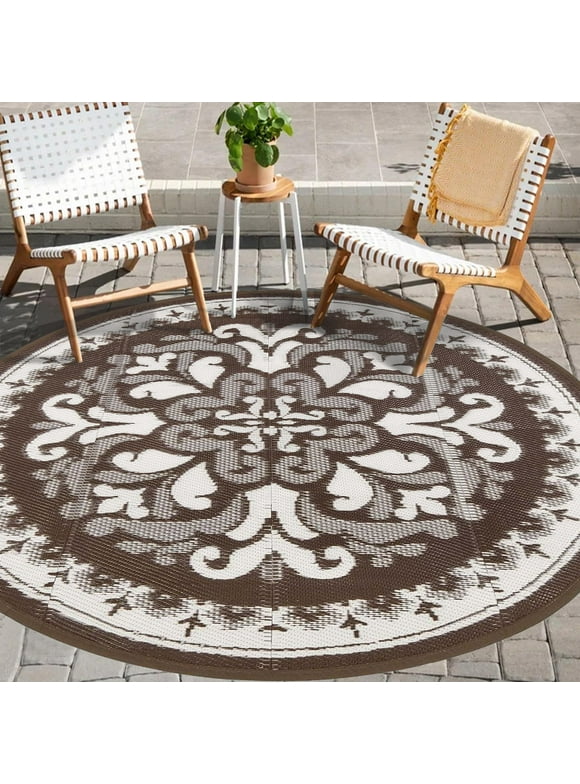 Round Outdoor Rugs in Outdoor Rugs - Walmart.com