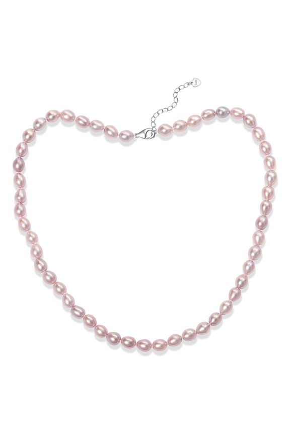 Pink Pearls Necklace