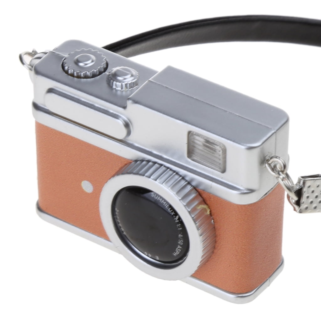 Yammee 1:12 Dollhouse Mini Vintage Camera Model Small Collectible ...