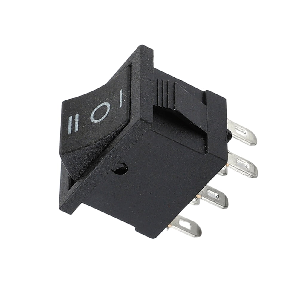 Yammee 1/4/10Pcs 6 Pin Toggle Switches 250V 6A 125V 10A Rocker Switches ...