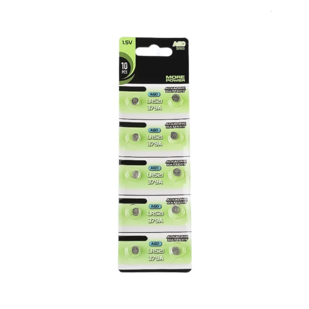Yammee 1.55V AG0 to AG13 Lithium Button Cell Batteries 10Pack for ...