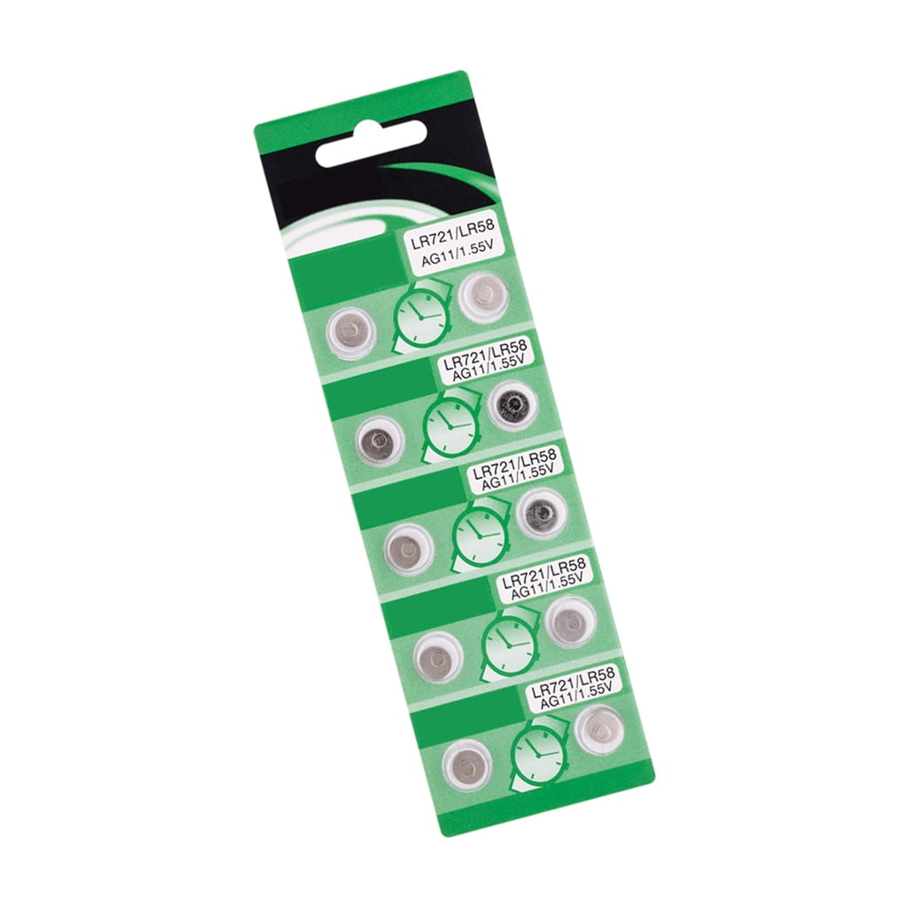 Yammee 10/20pcs 1.5V AG11 LR721 Alkaline Coin Battery Long Life For Calculators Remote - Walmart.com