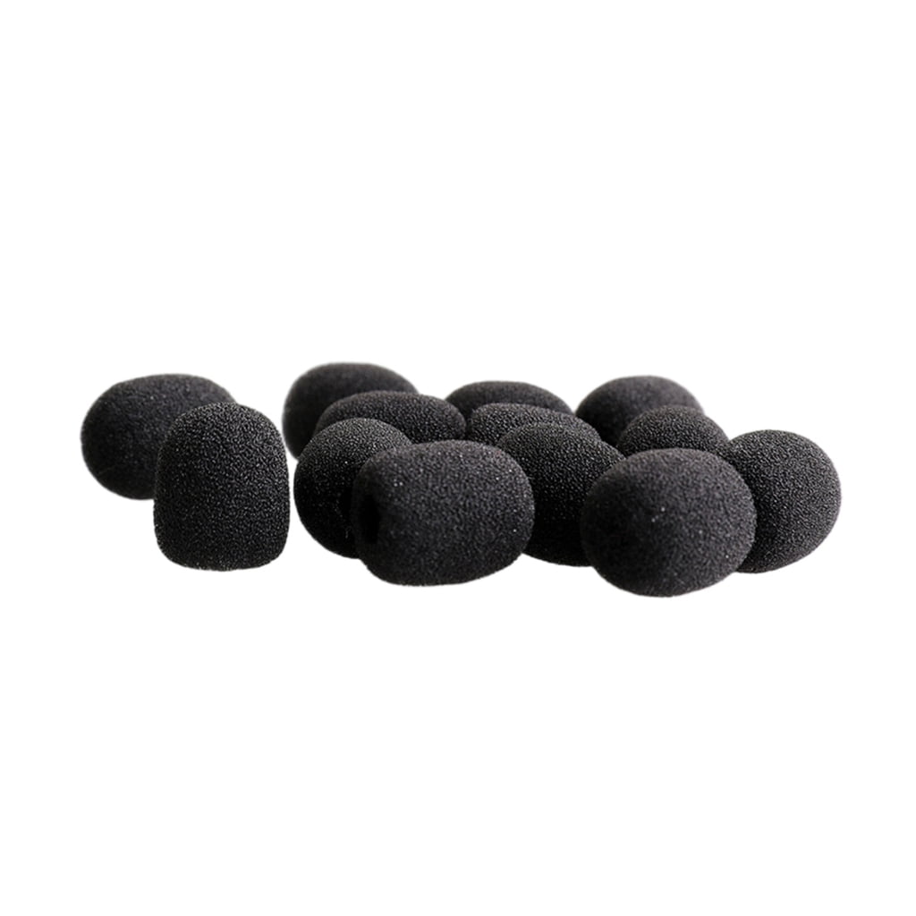 Yammee 100Pcs Professional Windscreen Microphones Cover Foam Windproof ...