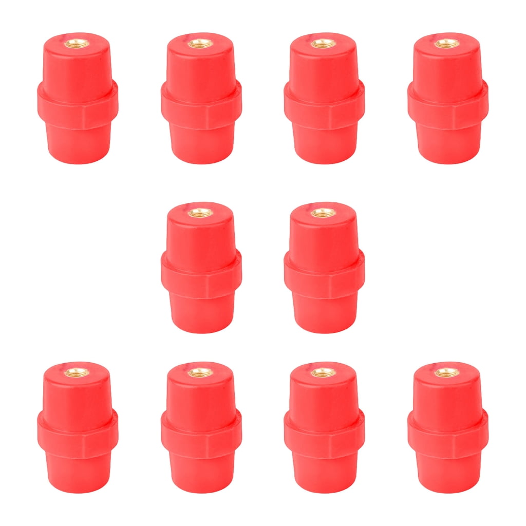 Yammee 10Pcs 8mm Polyester Standoff Insulators Busbar Insulator ...
