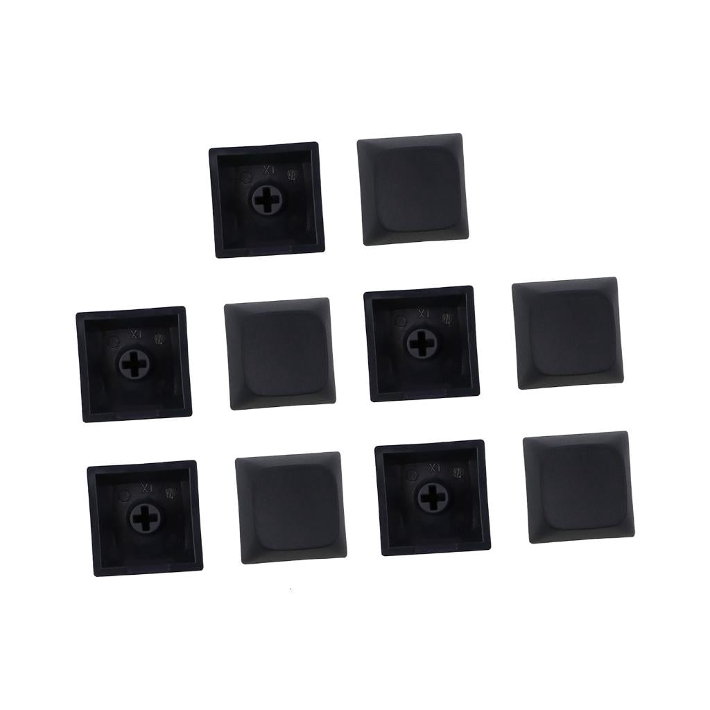 Yammee 10Piece PBT Blank Keycap XDA Profile 1U Gaming Keycap DIY Key ...