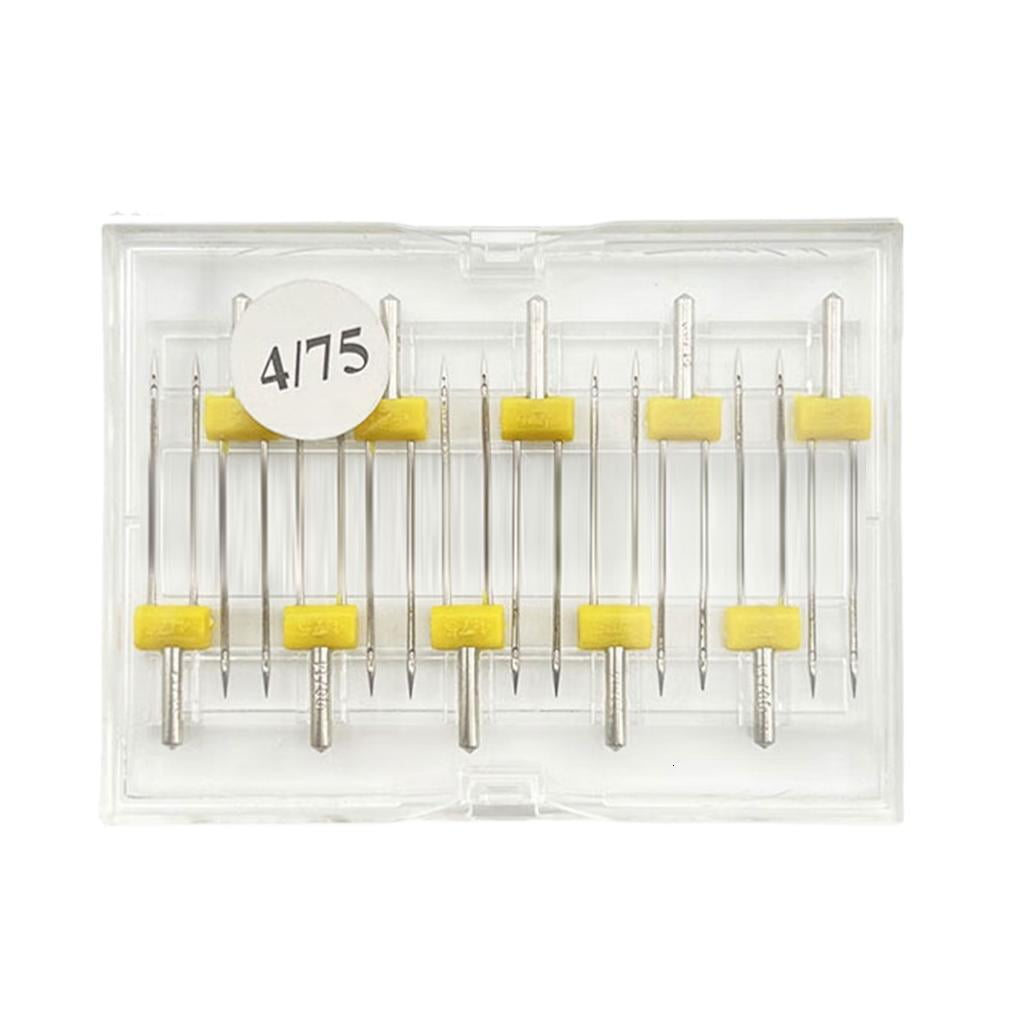 Yammee 10Pieces Multifunction Stretch Twin Needle for Simultaneous ...