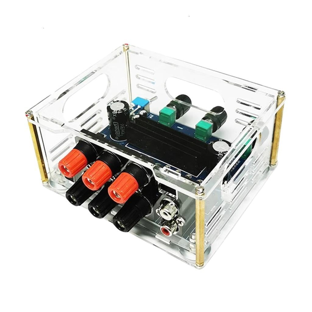 Yammee 12V-24V 50Wx2+100W Digital Sound Power Amplifier Board Double ...