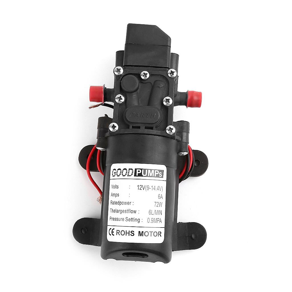 Yammee 12V 72W High Pressure Micro Diaphragm Water Pump Automatic ...