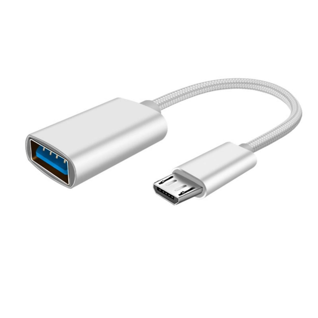 Yammee 12cm USB to USB 5Pin/Type C OTG Cable Adapter Cord for Tablets ...