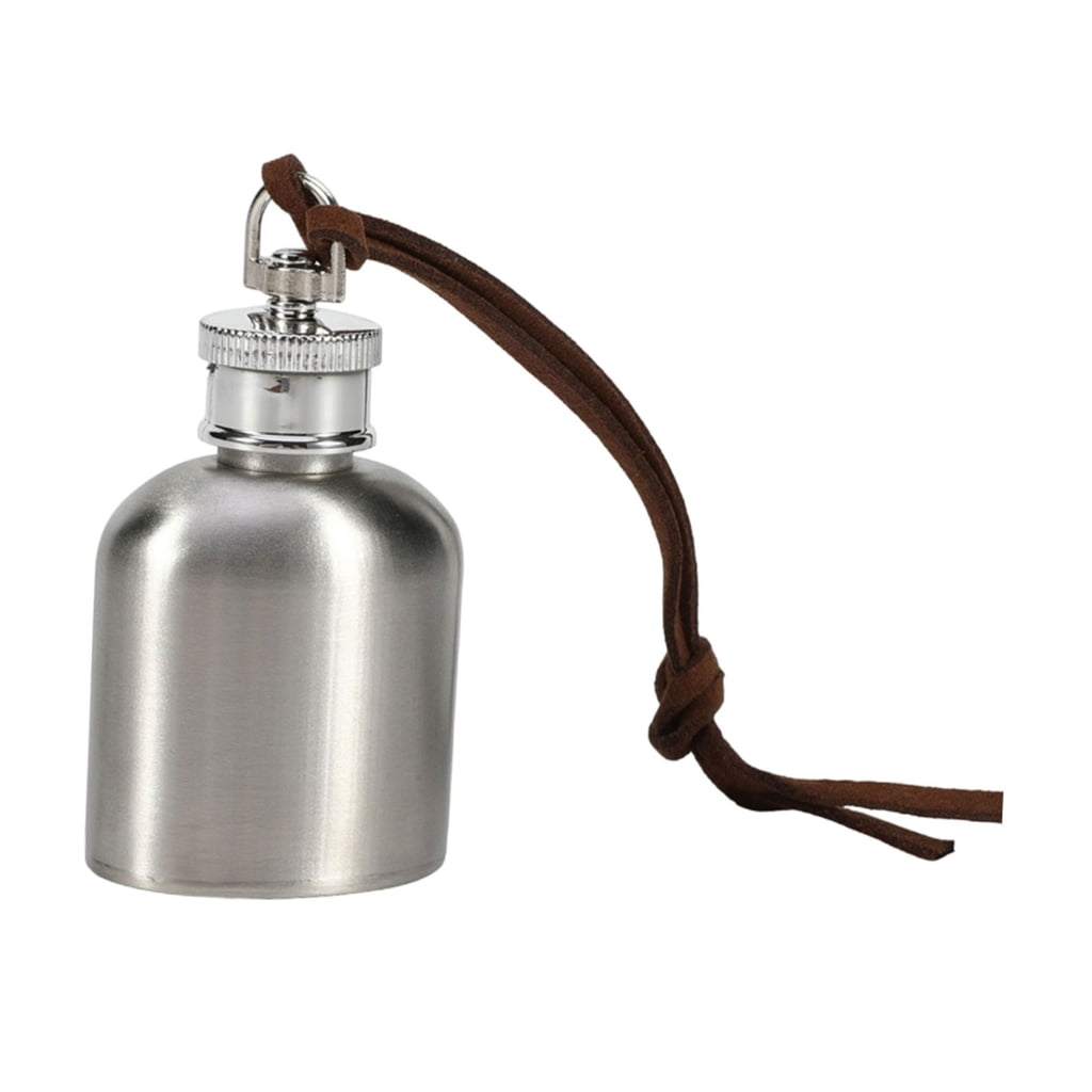 Yammee 1oz Steel Drinking Flask with Heart Pattern for Cocktails ...