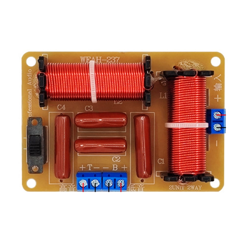 Yammee 2 Unit Speaker Frequency Divider Crossovers Kit for Enhances ...