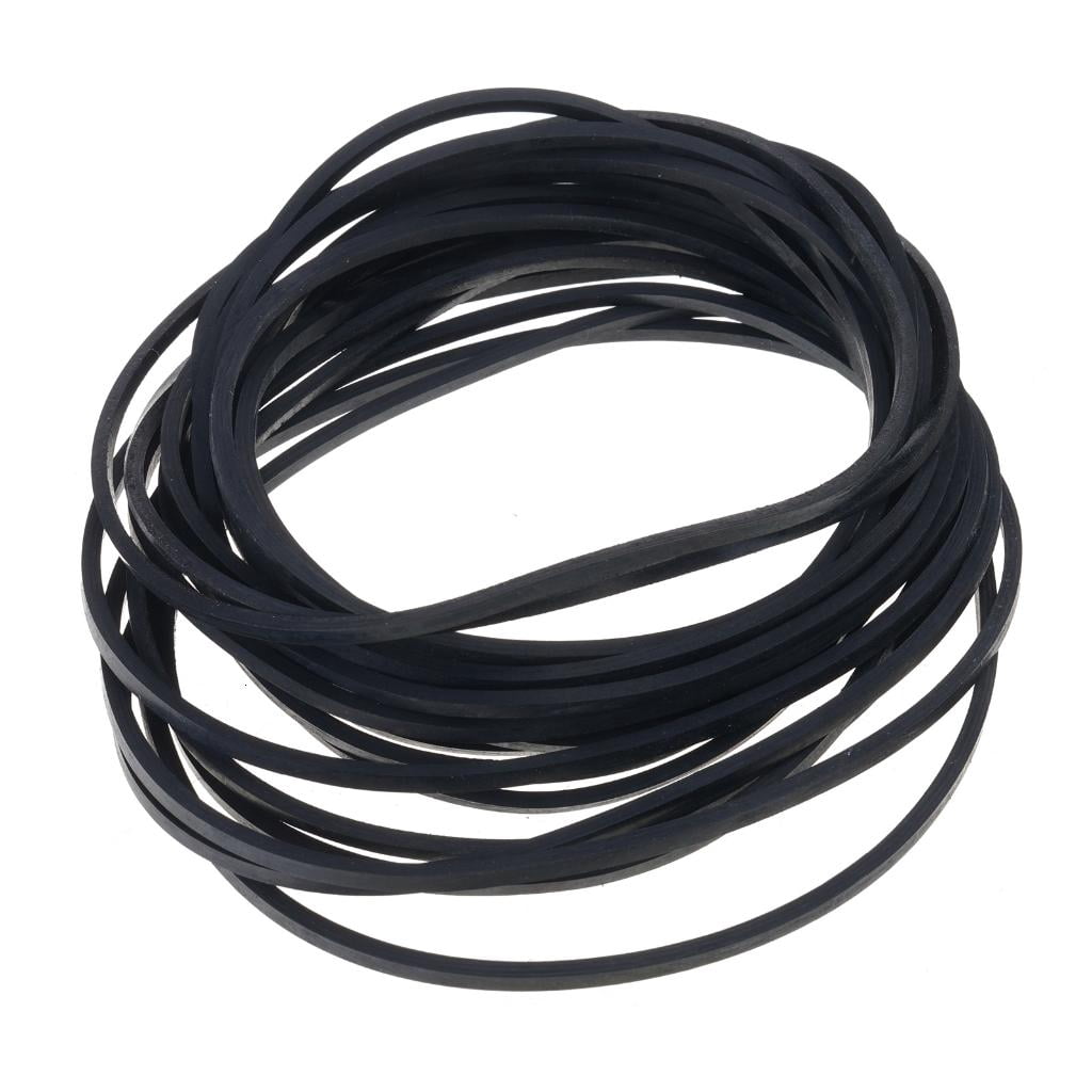 Yammee 20Pcs Assorted Common Square Rubber Belts 2mm Width for ...