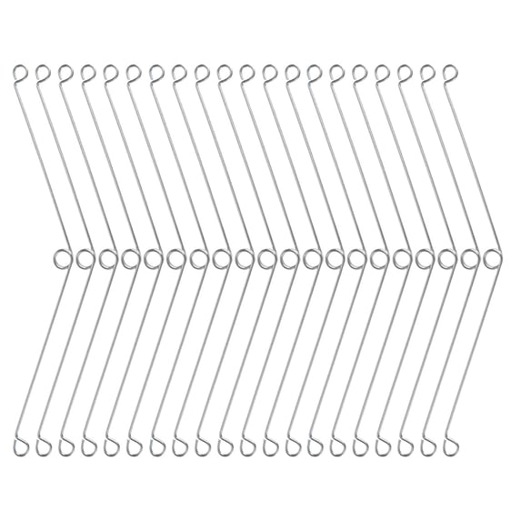 Yammee 20Pcs Stainless Steel Spring Clip for Secure Mounting of Ceiling ...