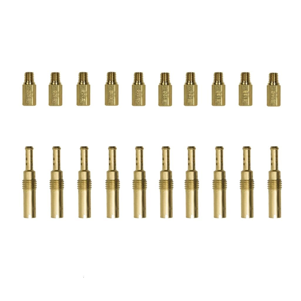 Yammee 20pcs/Pack Motorcycles Carburetor Main Jets Injector Nozzle Main ...