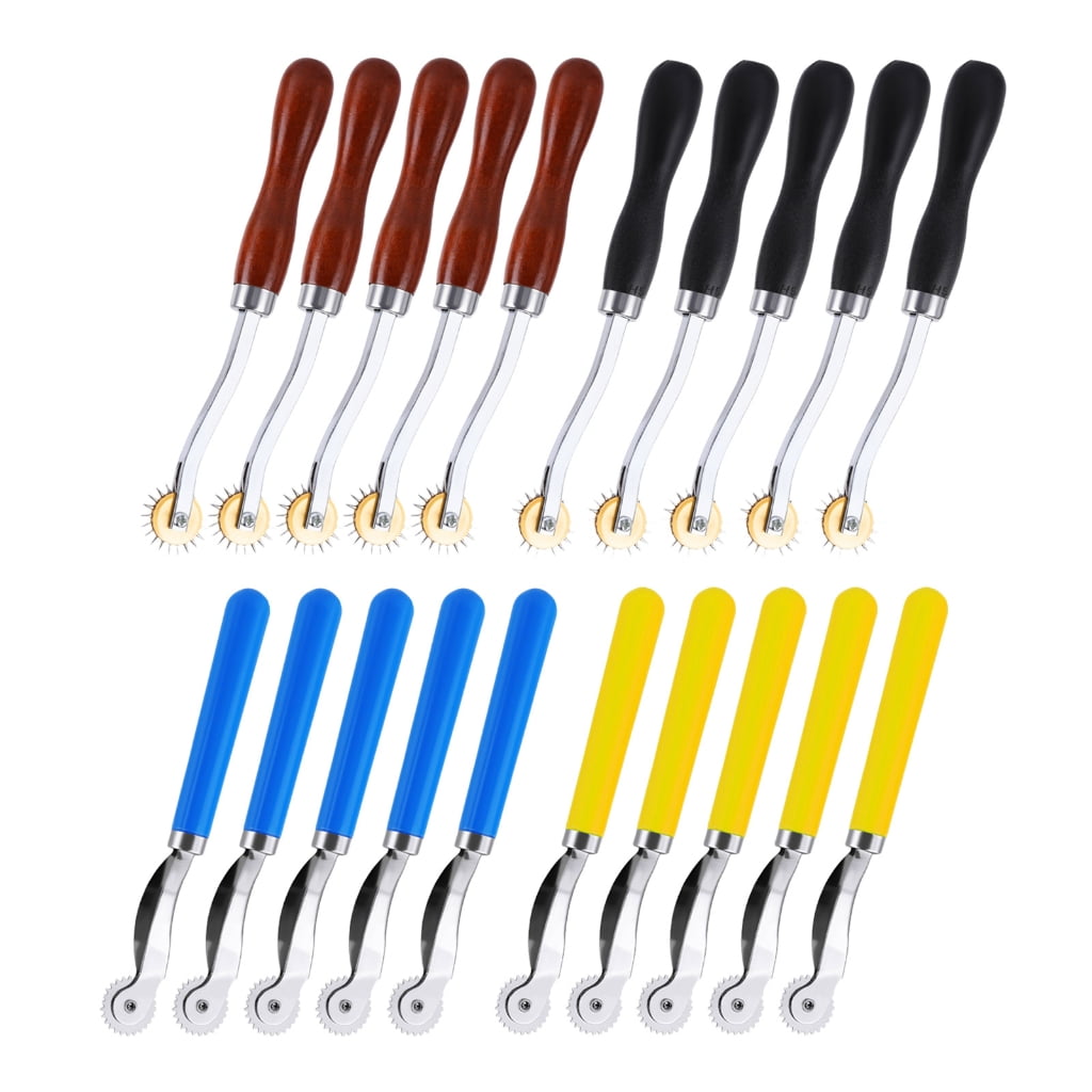 Yammee 2MM 4MM Tracing Wheel Sewing Tool Leather Stitching Marking ...