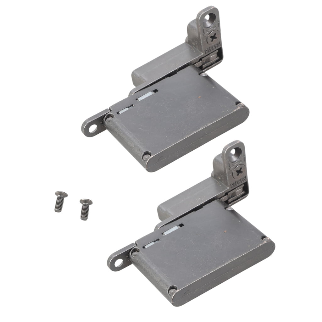 Yammee 2Pcs Aluminum Frame Door Hinge Up and Down Shafts Concealed ...