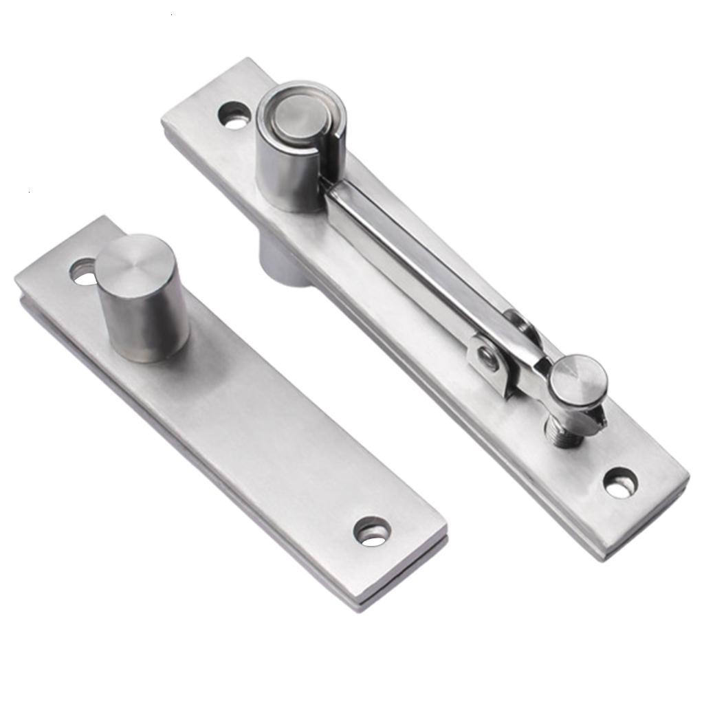Yammee 2Pcs Heavy Duty Pivots Hinge 360/90 degree Rotating Shafts Wood ...