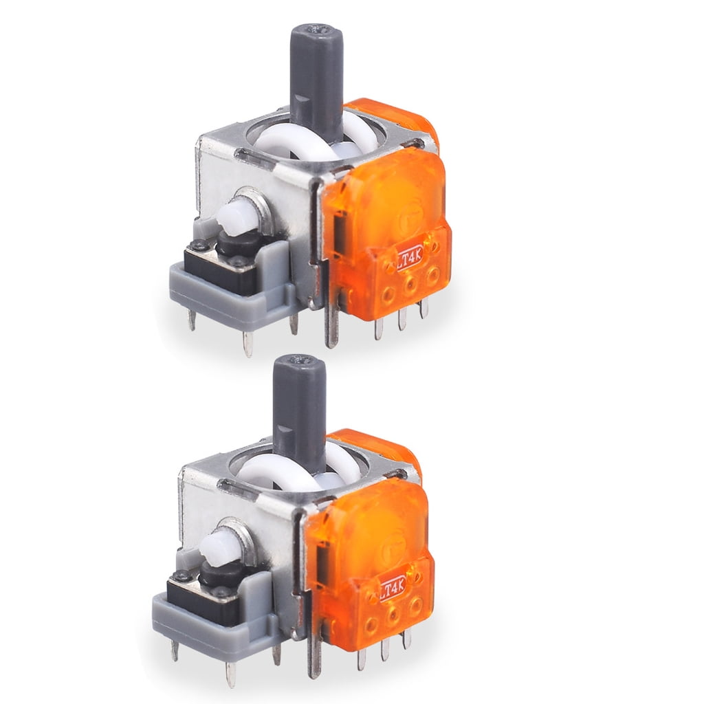 Yammee 2Pcs TMR Hall Effect Joysticks 3D Analog Stick Module Repair ...