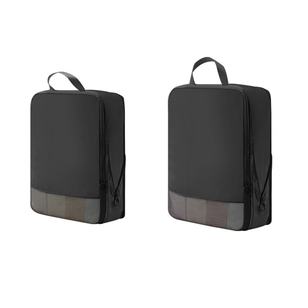 Yammee 2Pcs Transparent Window Travel Storage Container Compression ...