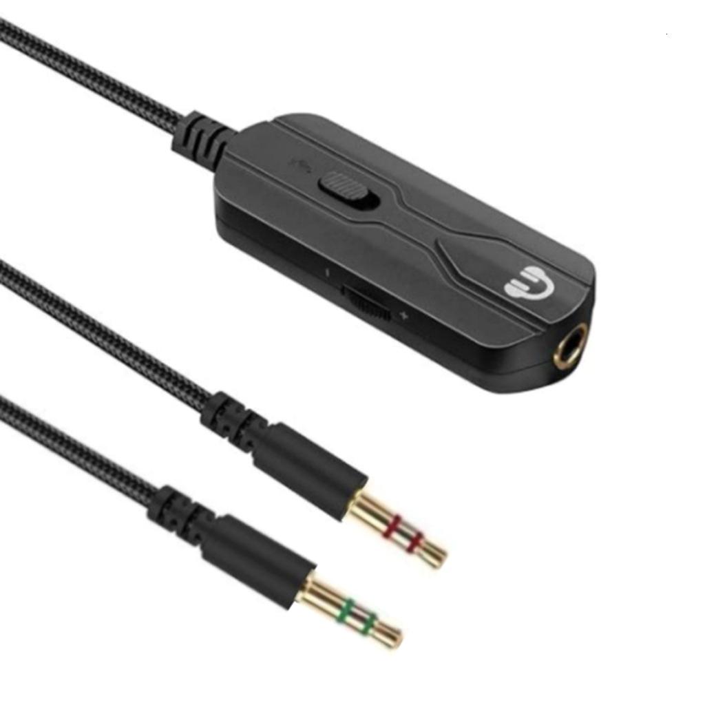 Yammee 3.5mm Headphone Extension Cable with Mute & Volumes Controls ...
