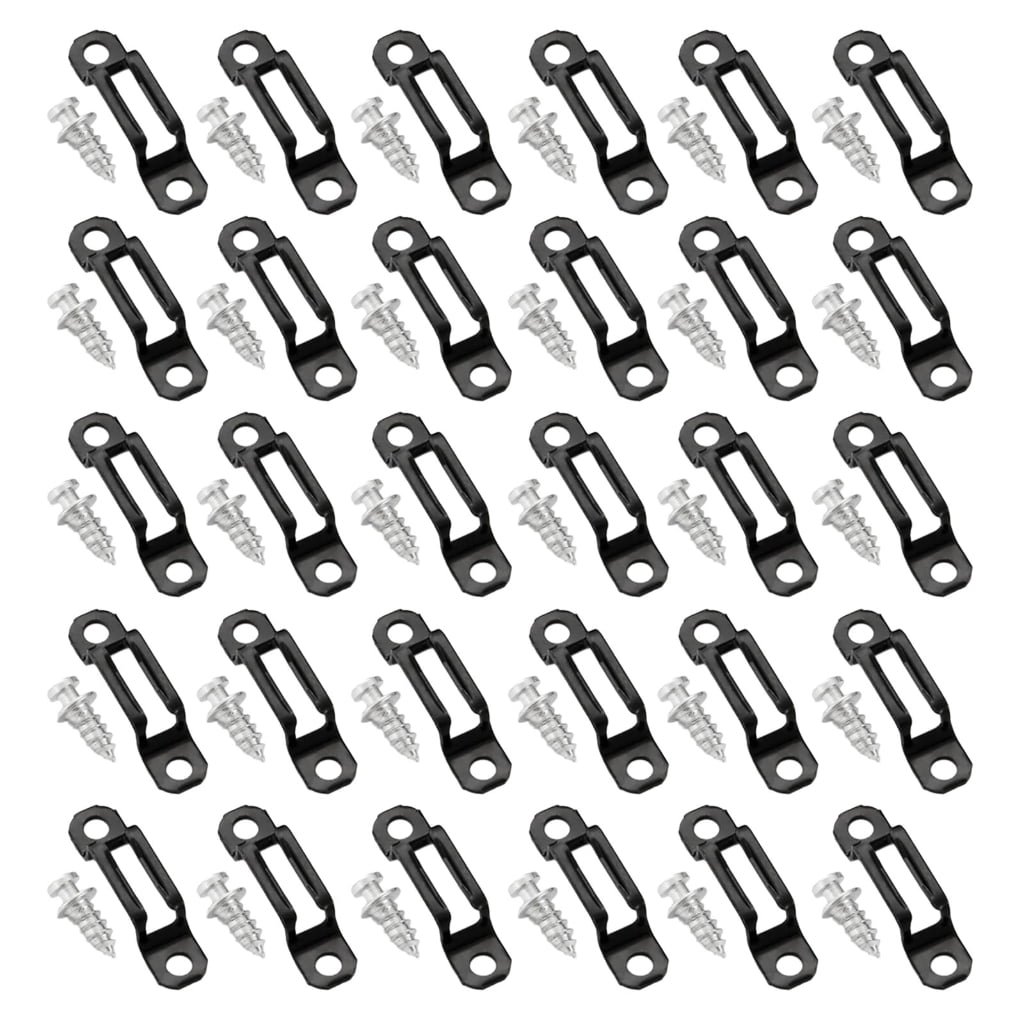 Yammee 30Pieces Stainless Steel Invisible Screw Fasteners For Cabinets ...