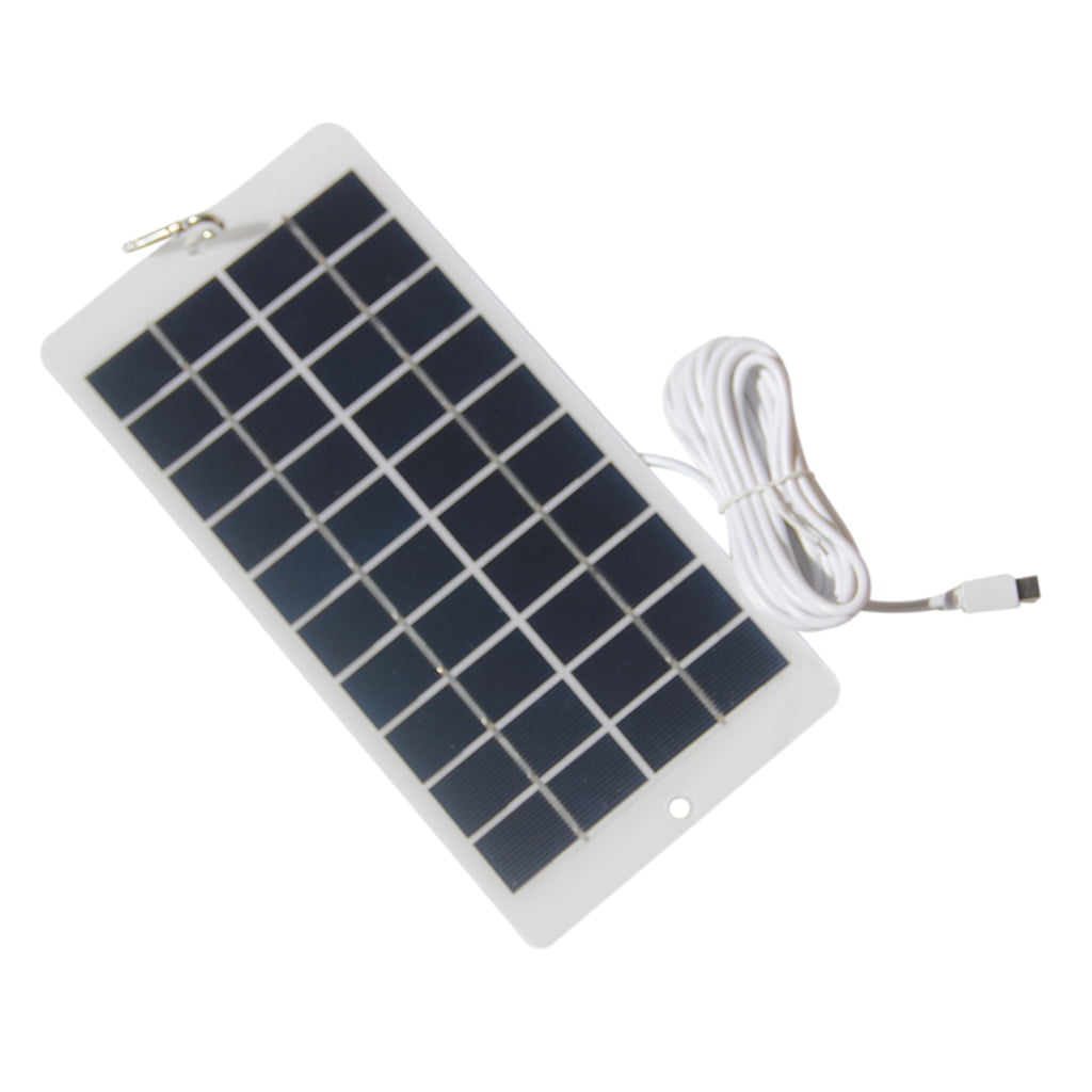 Yammee 4.5W 5V Solar Panel USB C Port Outdoor Solar Panel Charger Solar ...