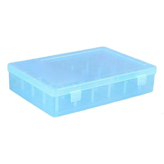 Yammee 42 Spools Clear Thread Case Thread Bobbin Storage Box Thread ...