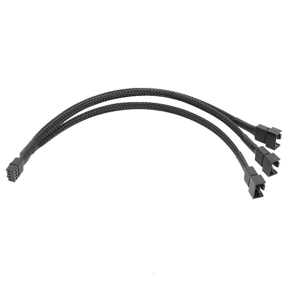 Yammee 4Pin Splitter Cable PWM Motherboards CPU Fan PC Case Fan ...