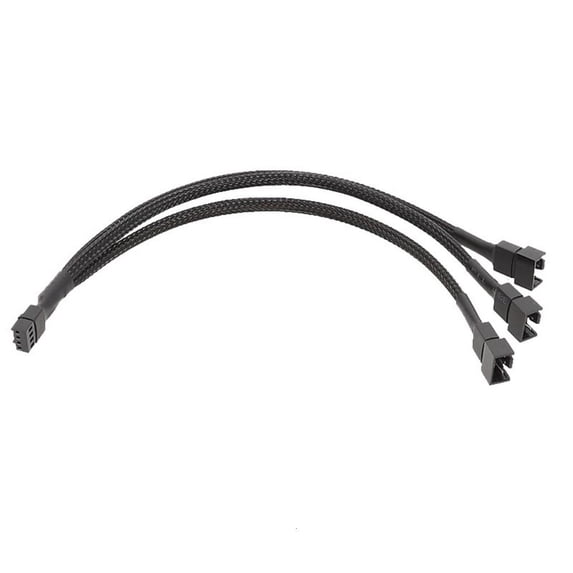 Yammee 4Pin Splitter Cable PWM Motherboards CPU Fan PC Case Fan ...