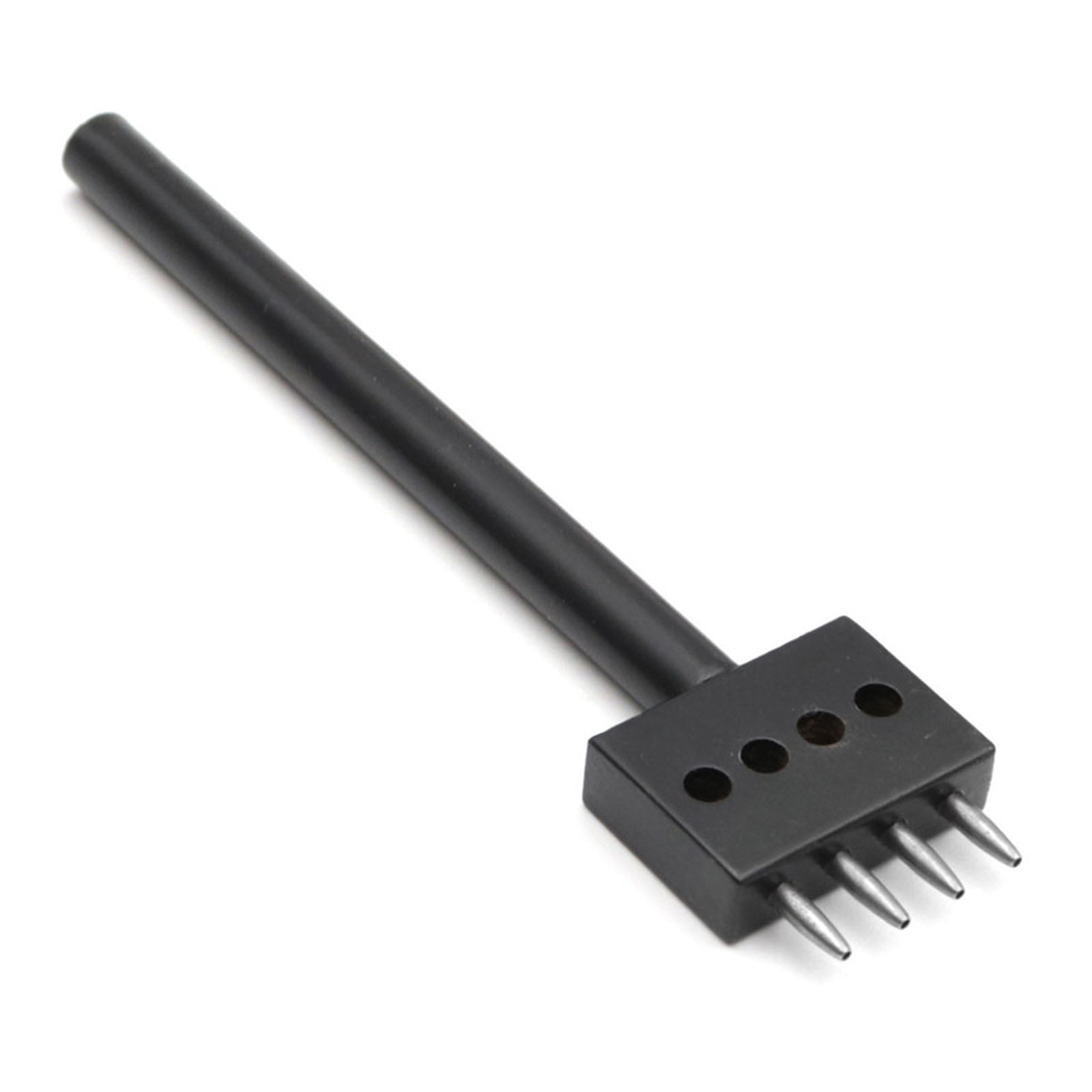 Yammee 4mm 5mm Leather Round Hole Tooth Punch Tool 2/4/6 Prong Lacing ...
