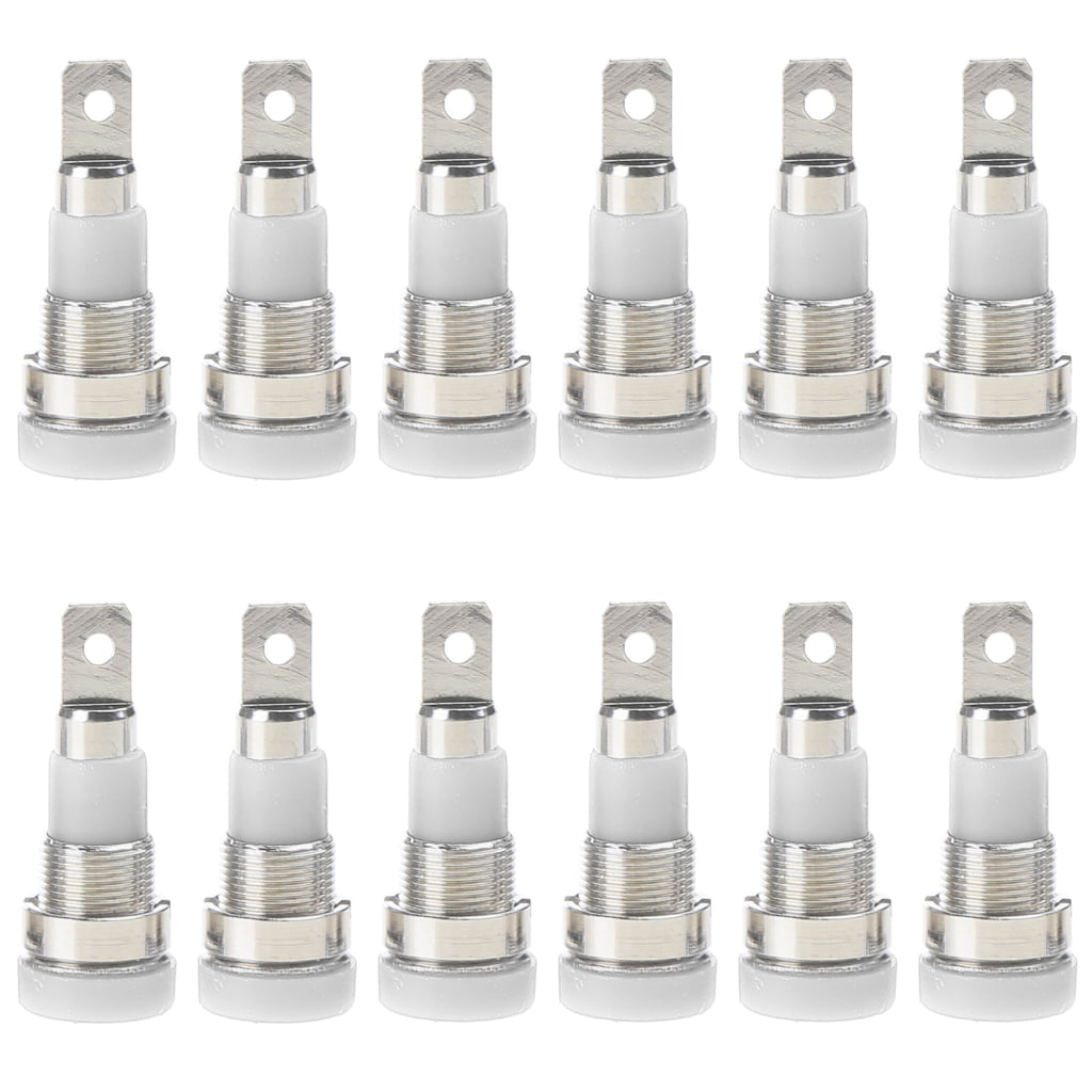 Yammee 4mm Banana Jack Socket Female Adapter Panel Mount Binding Post ...