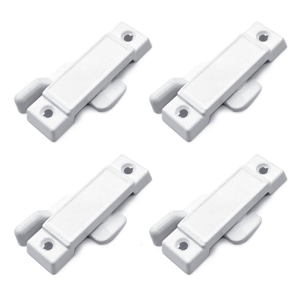 Yammee 4pcs Window Sash Lock Set With Screws for Secure Sliding Window ...