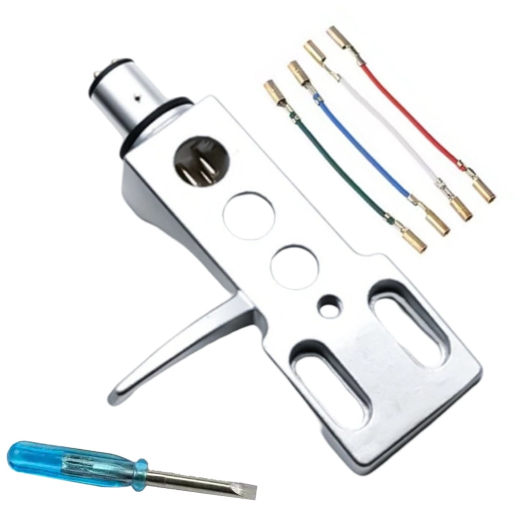Yammee 4pin Turntable Headshell with Wires Cartridge Replacement ...