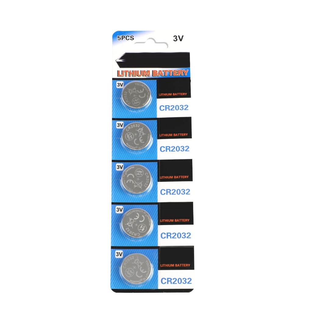 Yammee 5/10Pcs CR2032 Button Cell Batteries 3V Lithium Batteries ...