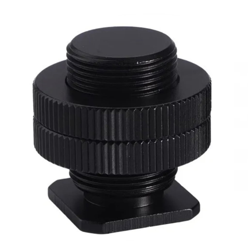Yammee 5/8 to 1/4 Double Layer Thread Screw Mount Adapter for DSLR ...