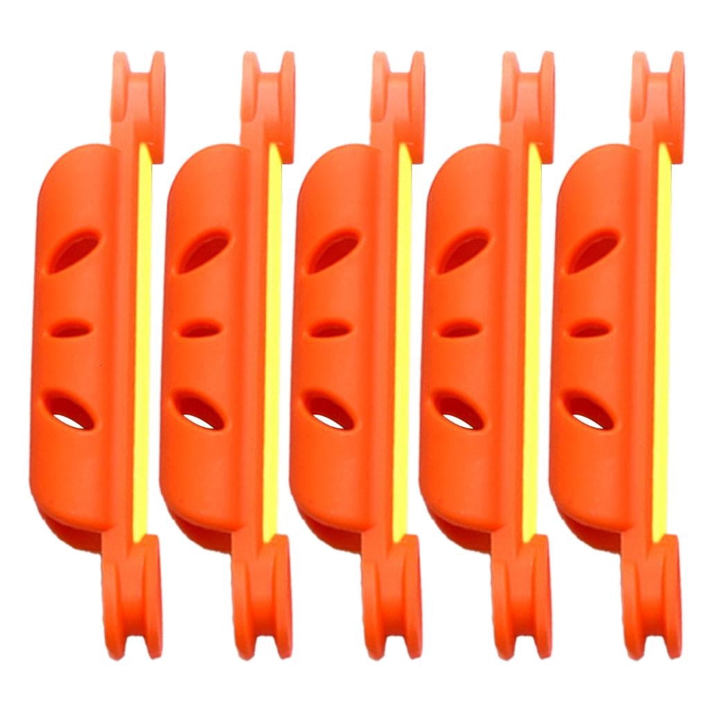 Yammee 5 Pcs Fishing Line Winding Board Portable Fishing Coiling Clips ...