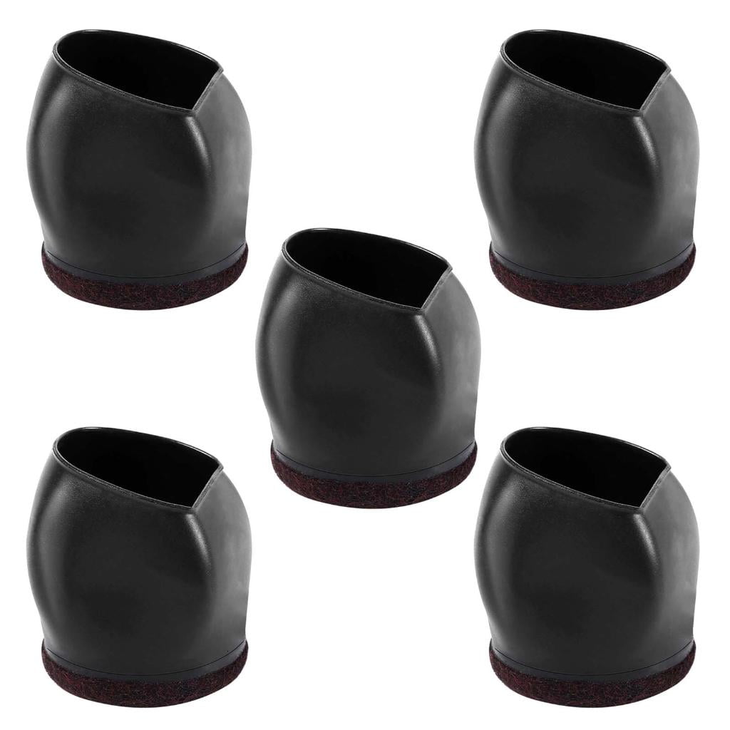 Yammee 5 Pieces Chair Feet Floor Protectors Felt Pads Bed Office Chair ...