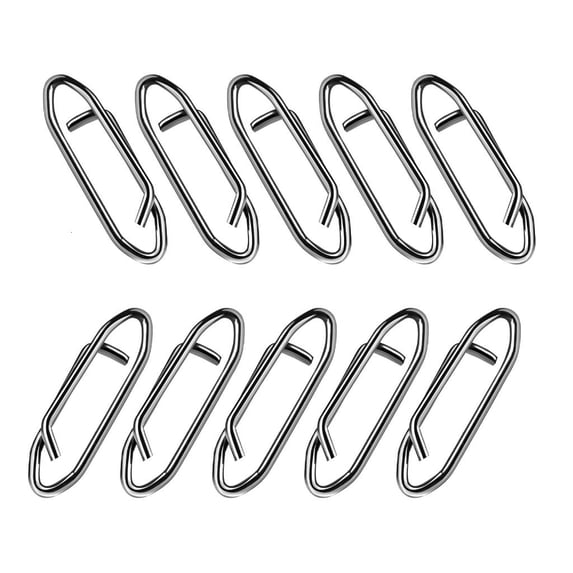 Yammee 50Pcs Power Fishing Clip Fast Snaps Speed Clip Fishing Tackle ...